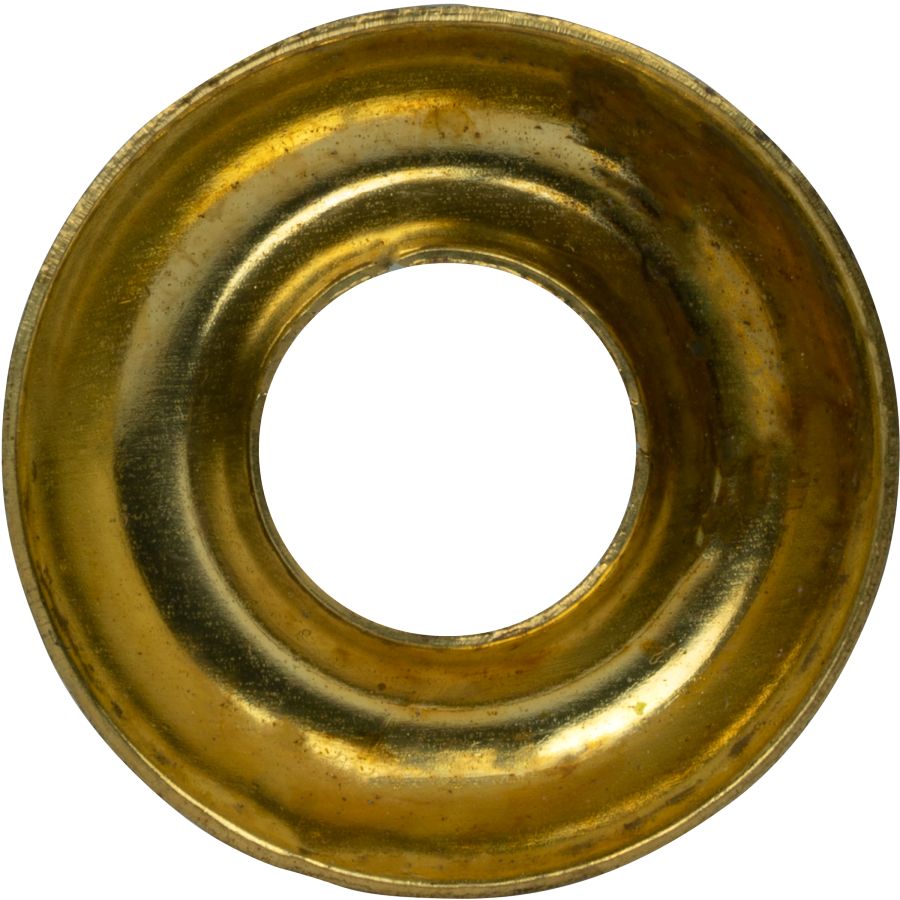 Solid Brass Cup Washers For Surface Screws No.4 6 8 10 12 Solid Brass ...
