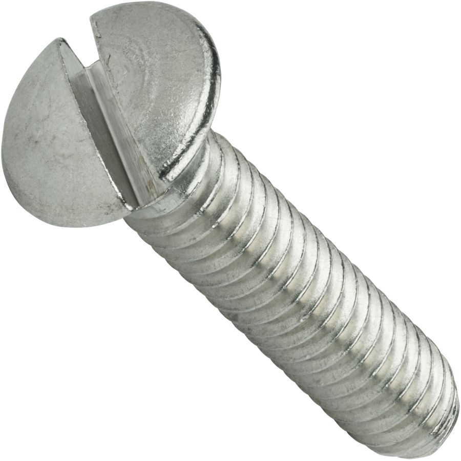 Fastenere.com: 6-32 Slotted Oval Head Machine Screws Stainless Steel 18-8